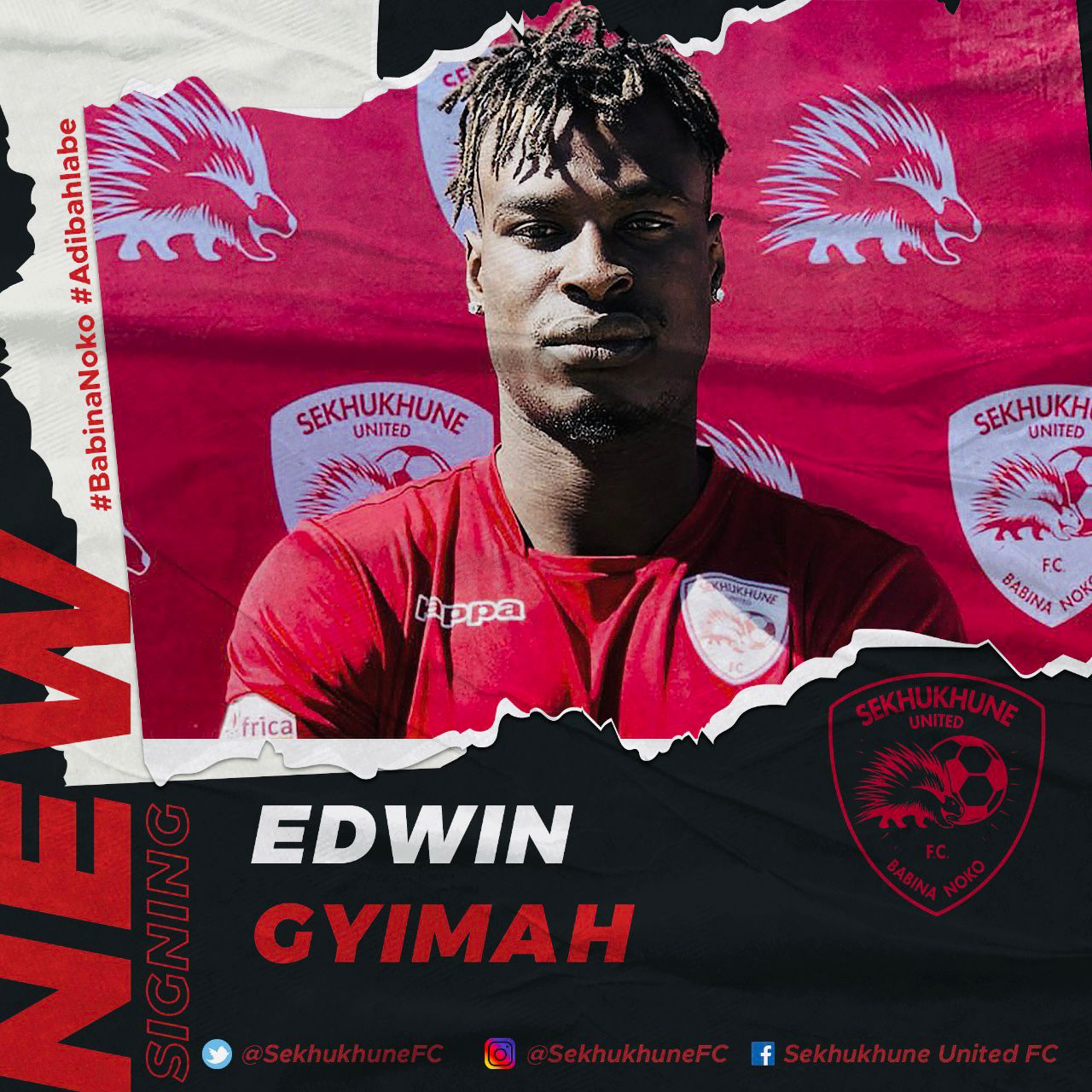Sekhukhune United signed Edwin Gyimah from Black Leopards FC – ThamiSoccer