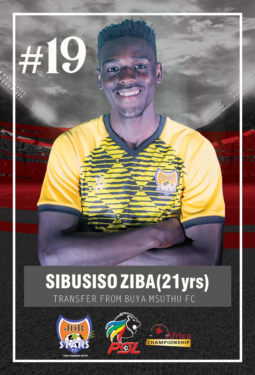 JDR Stars signed Sibusiso Ziba from Buya Msuthu – ThamiSoccer