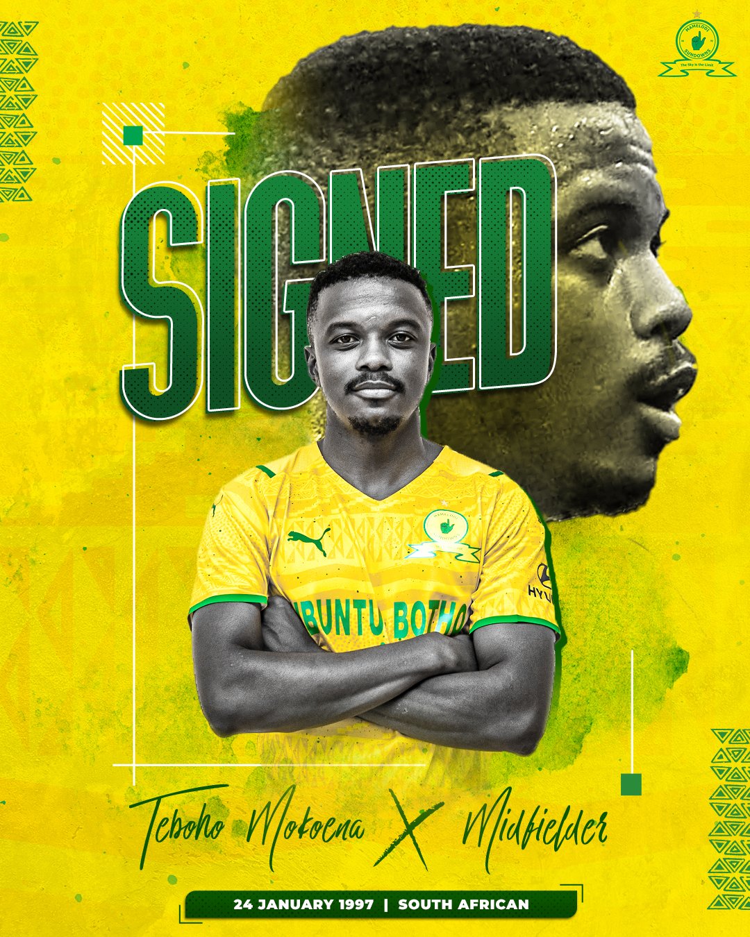 Mamelodi Sundowns signed Teboho Mokoena from SuperSport United ...