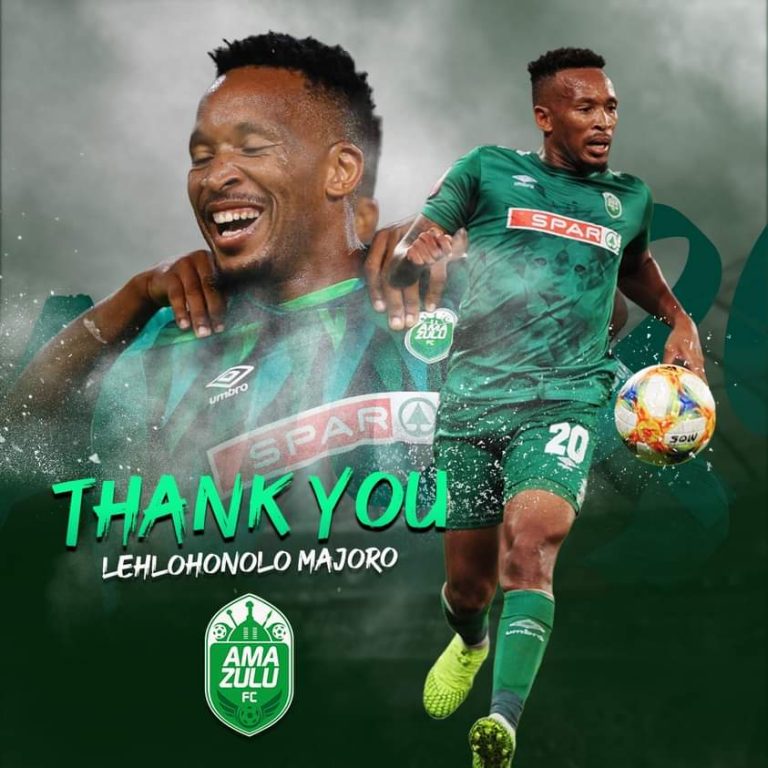 AmaZulu FC parted ways with Lehlohonolo Majoro – ThamiSoccer