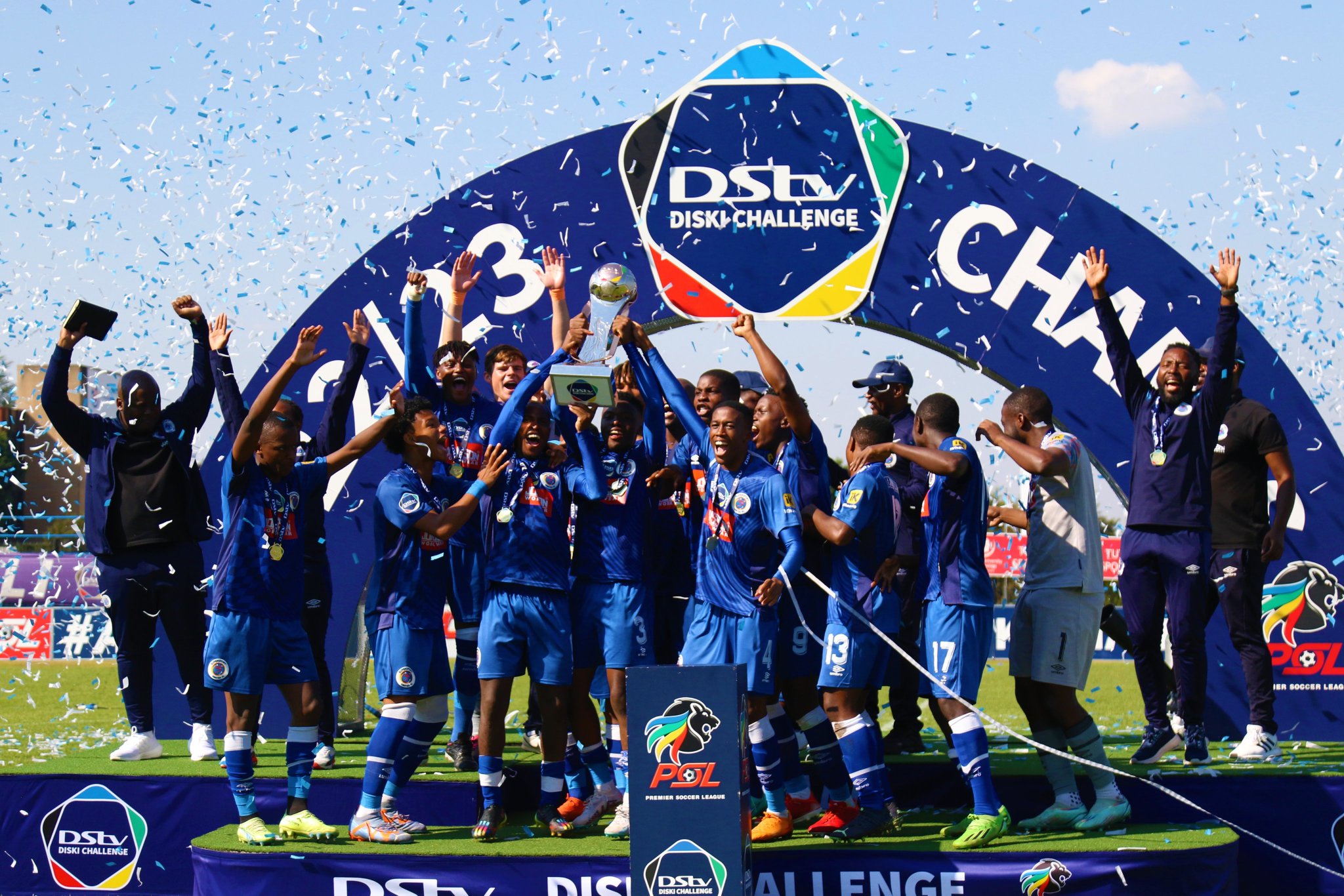2022/23 DStv Diski Challenge champions touch down in the UK – ThamiSoccer
