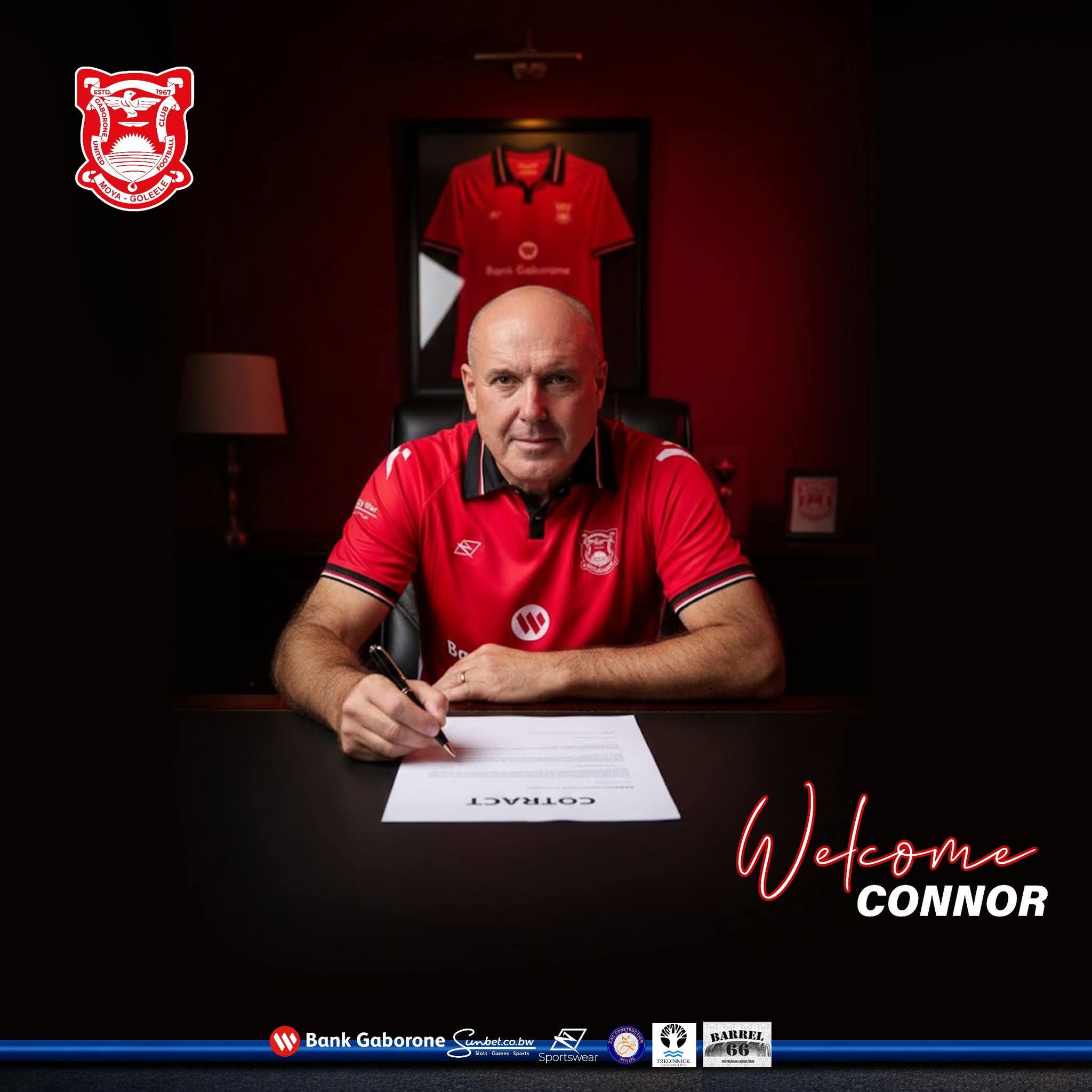 Sean Connor is the new head coach of Gaborone United – ThamiSoccer
